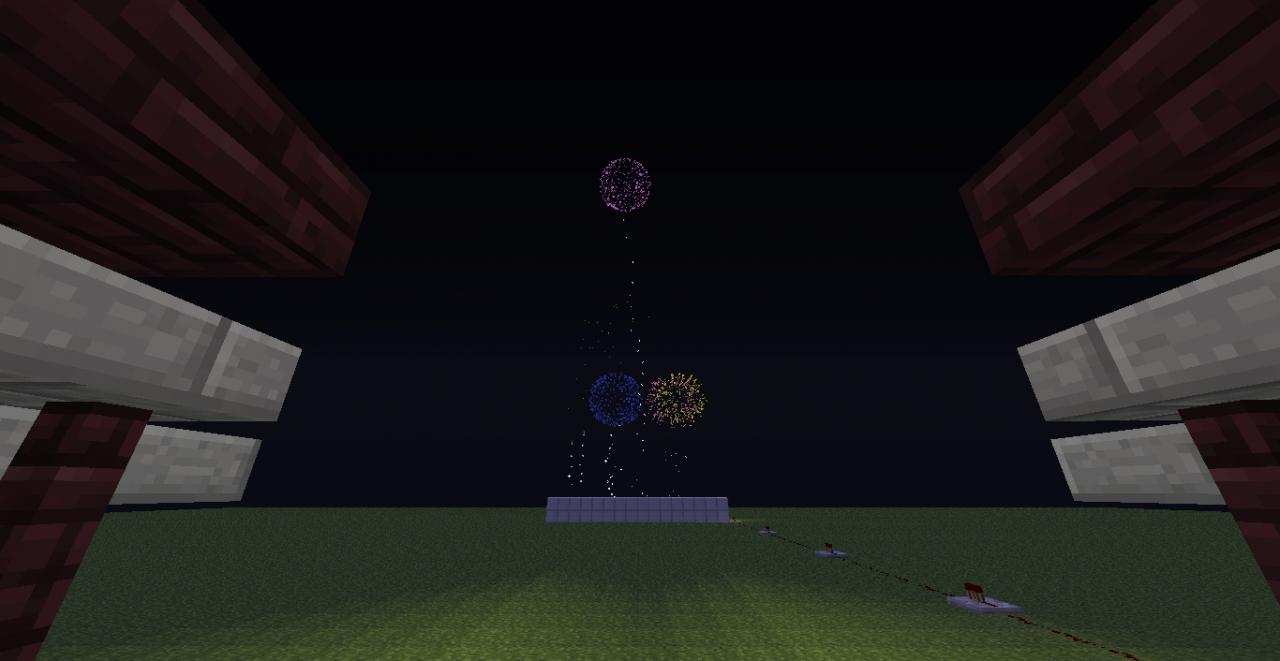 Finished Firework Show!!! :) Minecraft Map