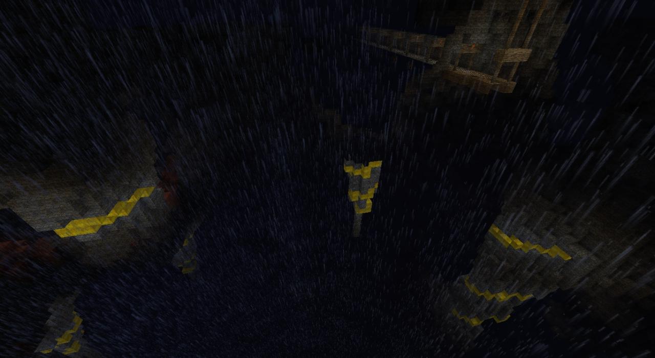 The Spiraling Caves of the Crystals Minecraft Map