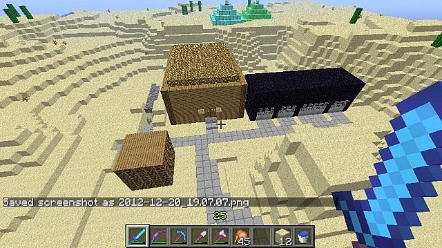 Desert House Minecraft Map