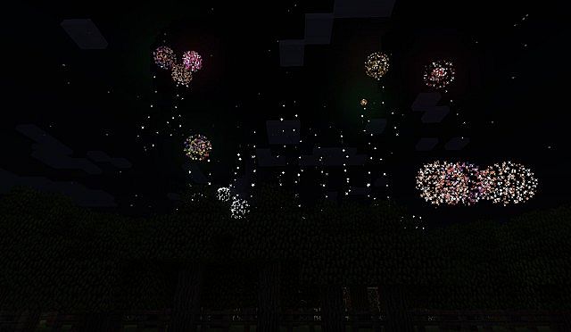 Firework - New Year day Minecraft Map
