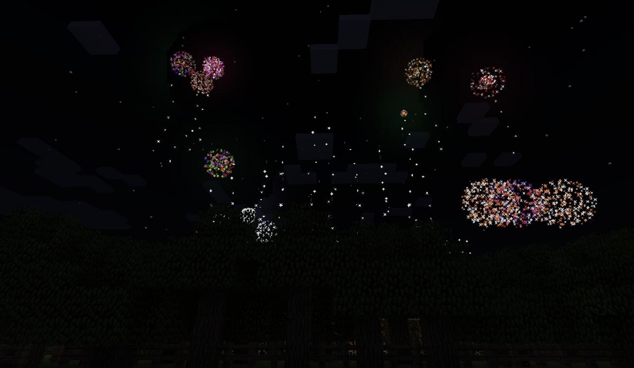 Firework - New Year day Minecraft Map