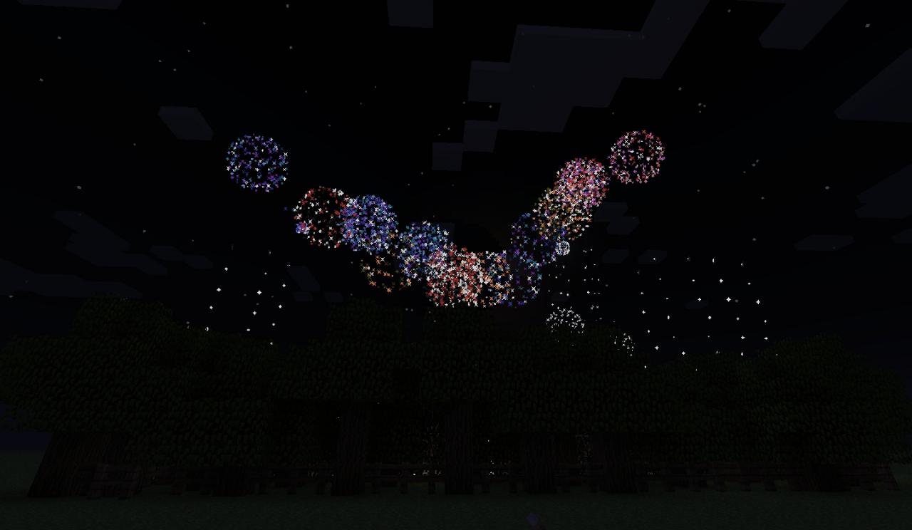 Firework - New Year day Minecraft Map