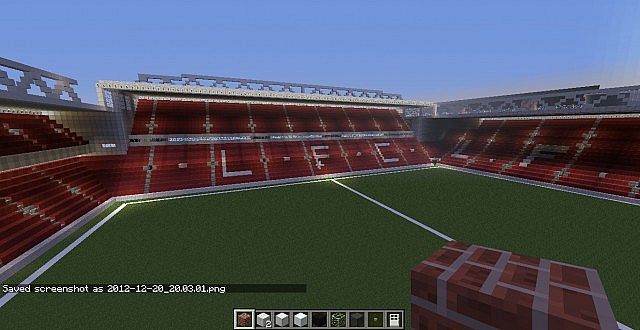 Anfield stadium v1 Minecraft Map