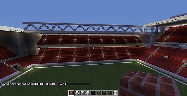 Anfield stadium v1 Minecraft Map