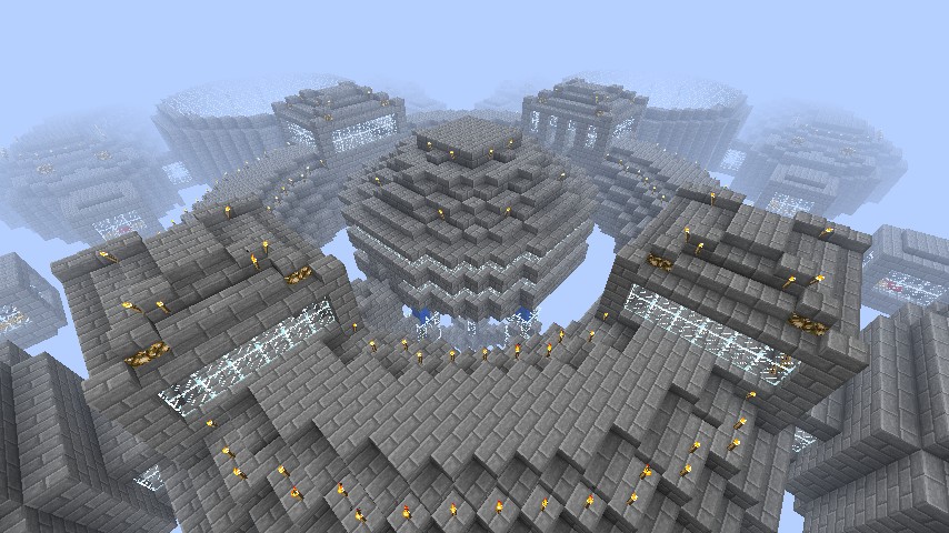 Space Station Apartments Minecraft Map
