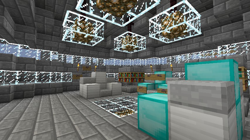 Space Station Apartments Minecraft Map