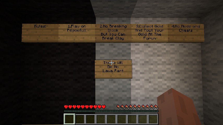 The Puzzle Map (Easy) Minecraft Map