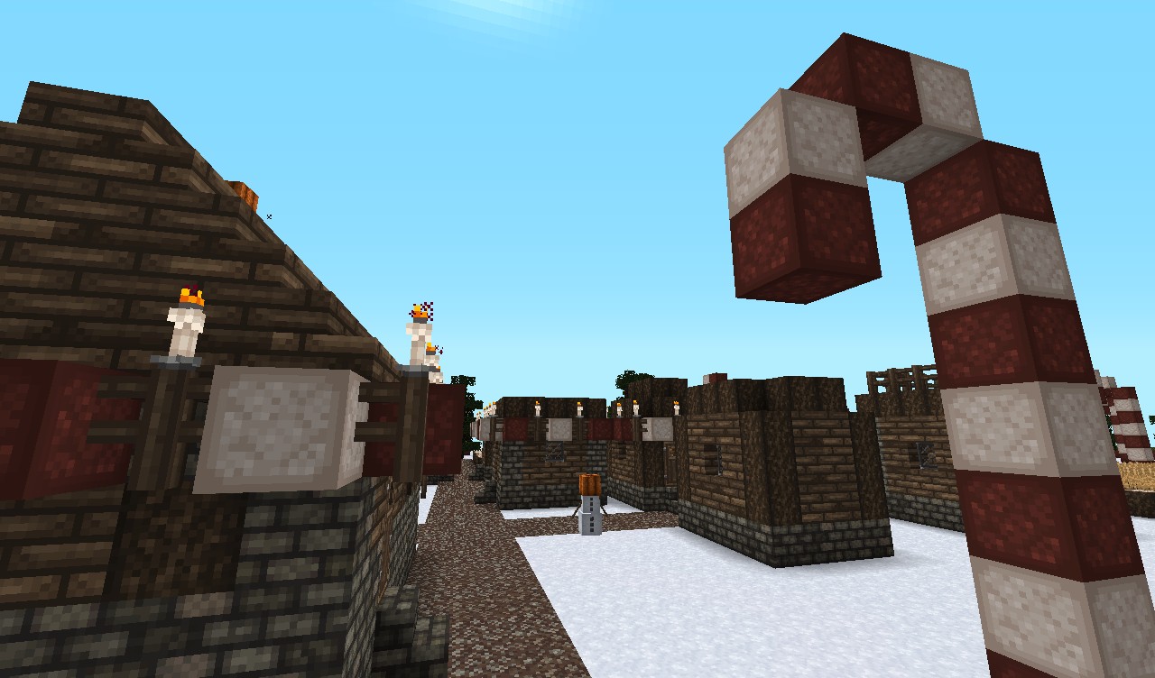 *Christmas Festive Fight* [Minecraft PVP Map] Minecraft Map