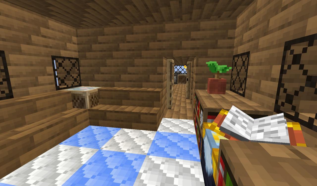 Raw Fish ( a steampunk airship ) Minecraft Map