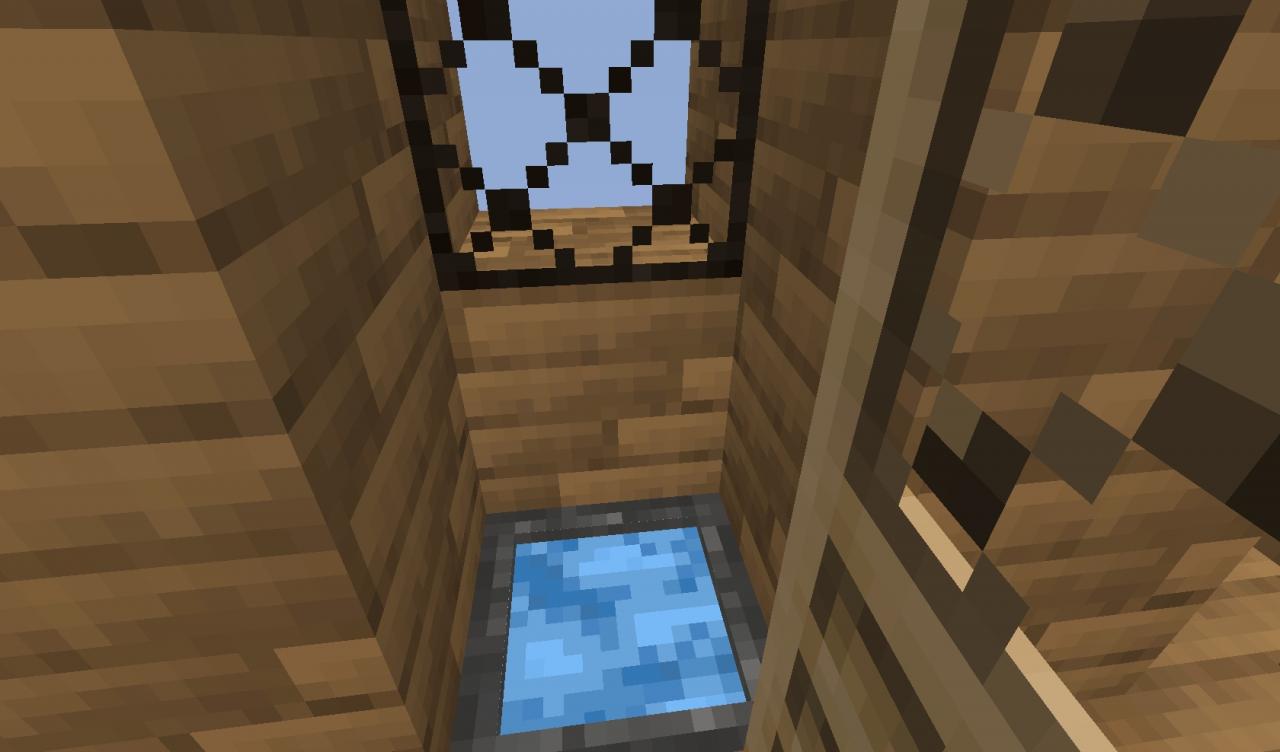 Raw Fish ( a steampunk airship ) Minecraft Map