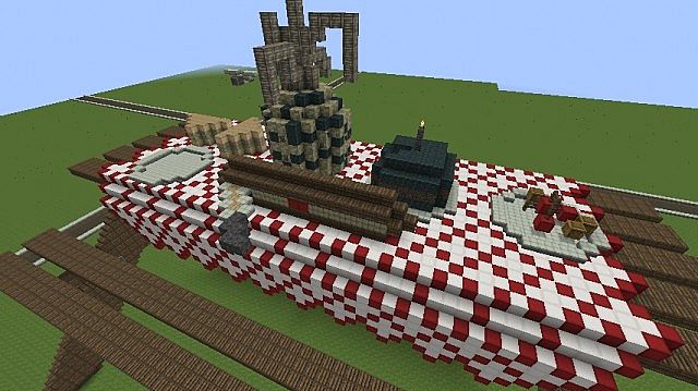 giant picnic table Minecraft Map