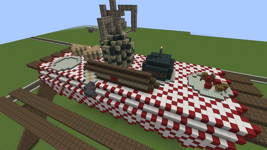 giant picnic table Minecraft Map