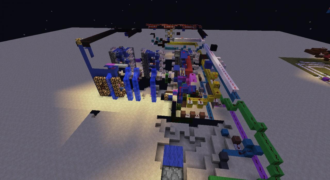 countdown timer V4.6 update add firework Minecraft Map