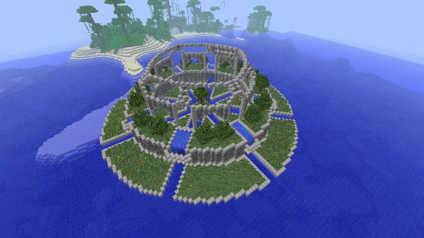 water temple Minecraft Map