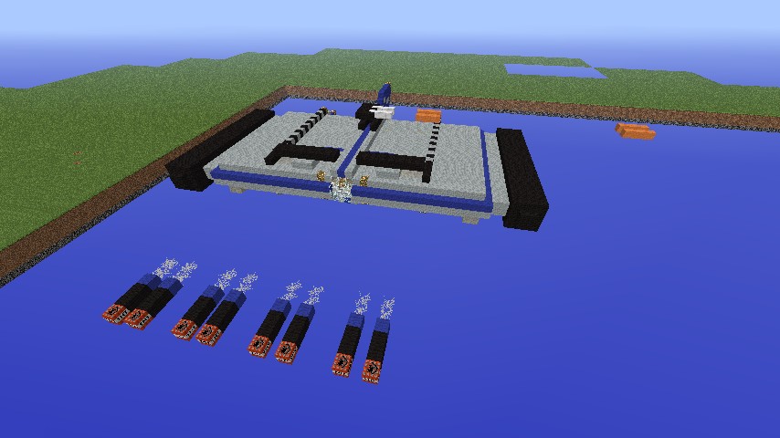 Space Battle over Phobos, PEC3 Minecraft Map