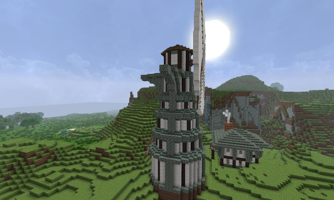 Giant Windmill Minecraft Map