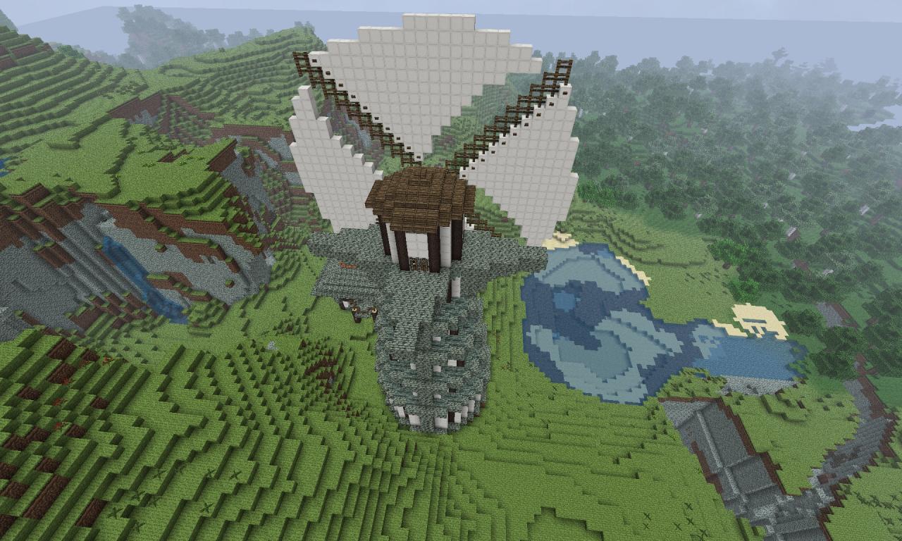 Giant Windmill Minecraft Map