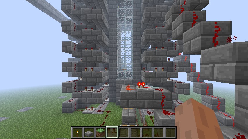 Minecraft redstone elevator Minecraft Map