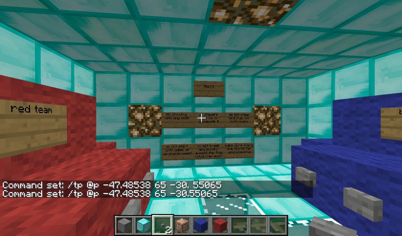 Capture The Flag- Multiplayer Map Minecraft Map