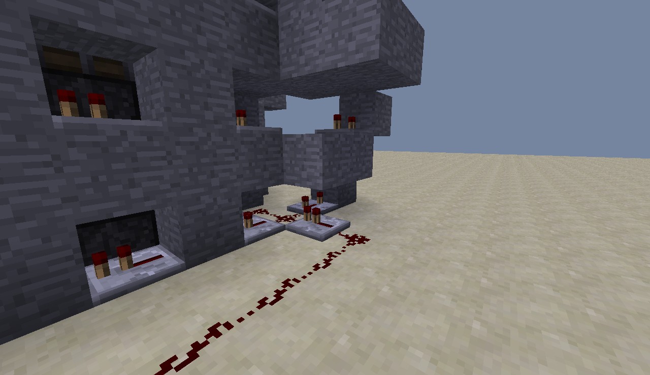 Piston Elevator Minecraft Map