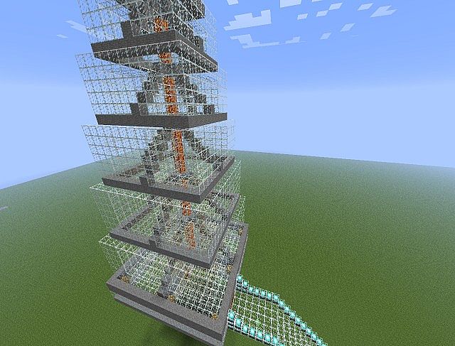 Huge Tower Minecraft Map