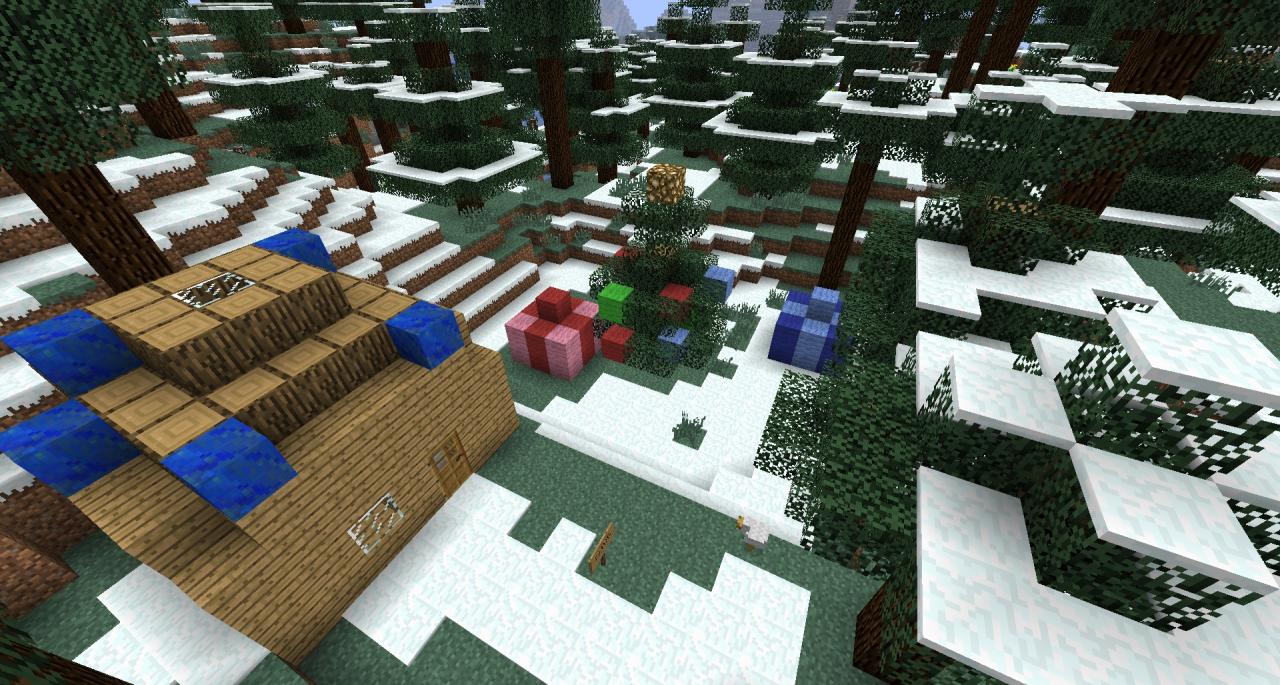 A Minecraft Christmas World Minecraft Map
