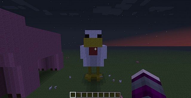 Giant pig and Giant Chicken!! Minecraft Map