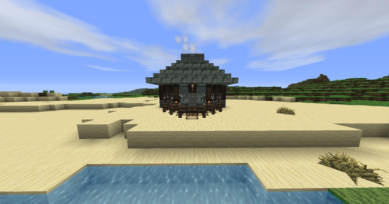 The Hut on the Beach Minecraft Map