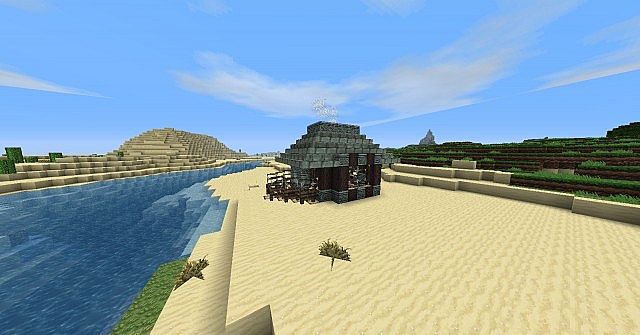 The Hut on the Beach Minecraft Map