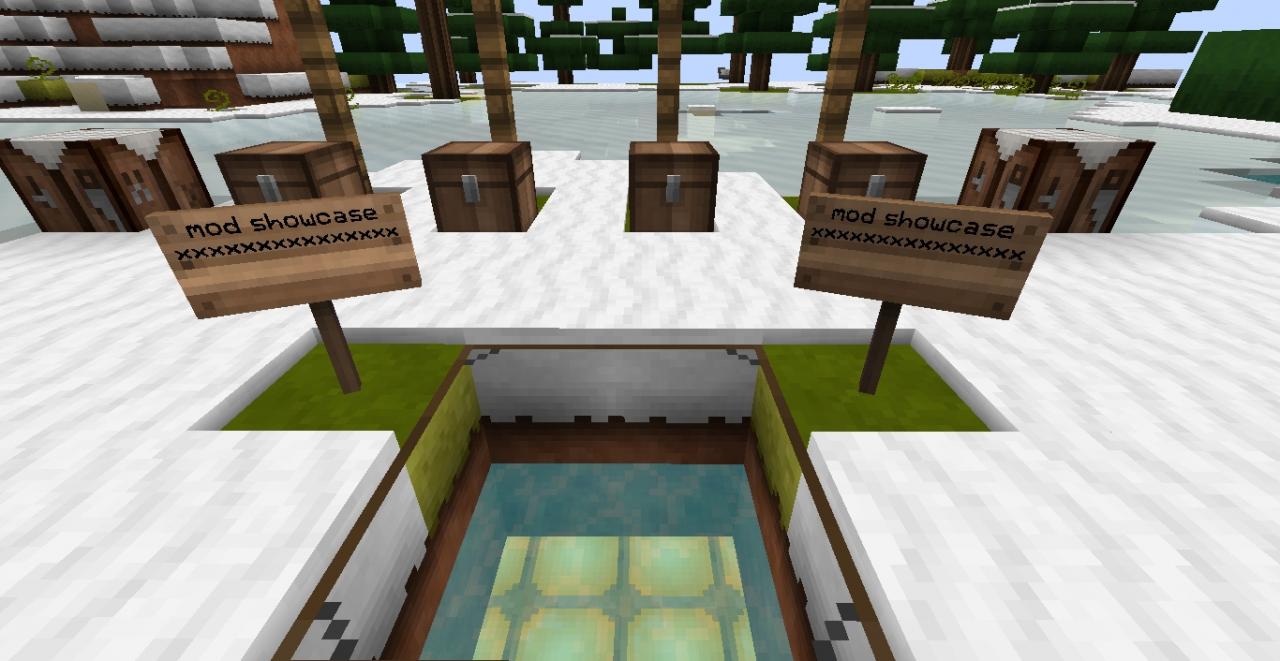 mod showcase Minecraft Map
