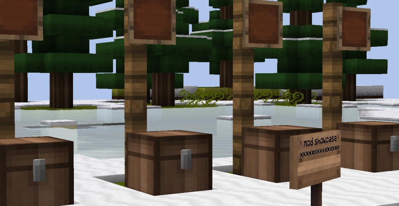 mod showcase Minecraft Map