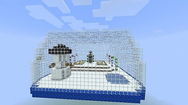 A Simple Snow Globe Minecraft Map