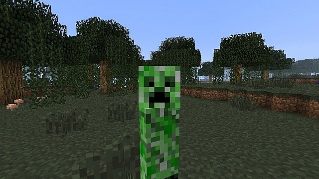 Creeper Steve Minecraft Texture Pack