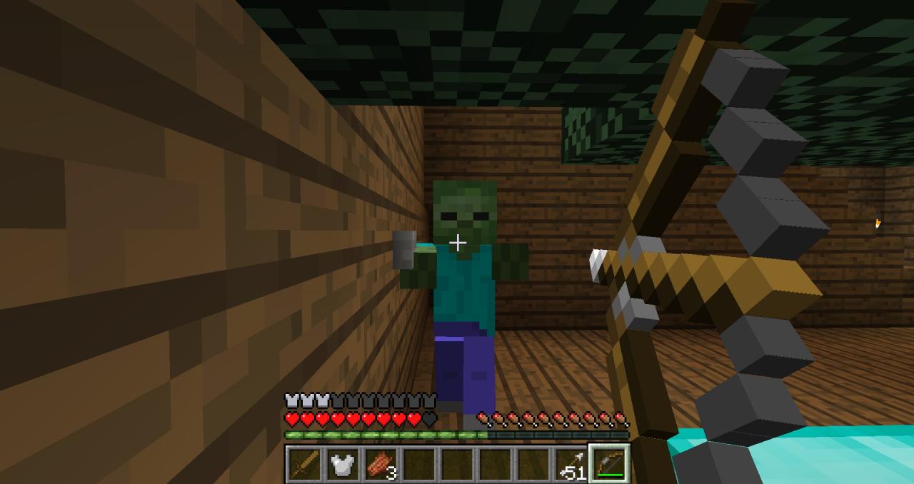 Christmas House Zombie Survival Minecraft Map