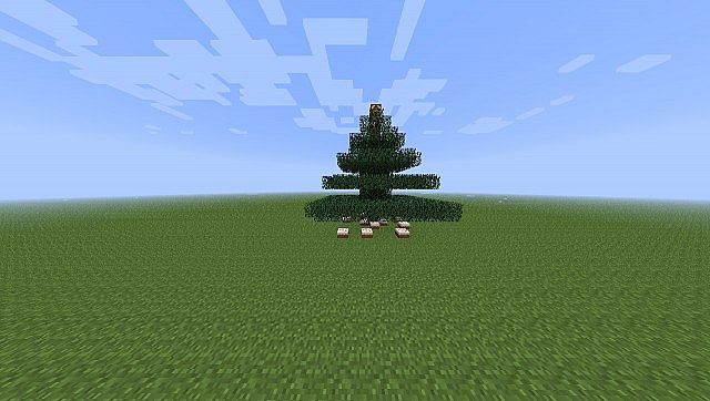 Christmas tree. Minecraft Map