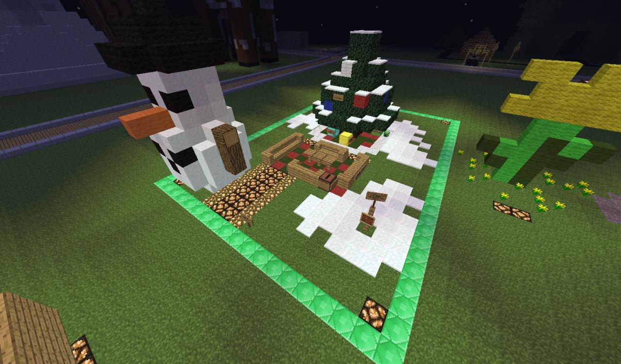 Holiday Area: Christmas Minecraft Map
