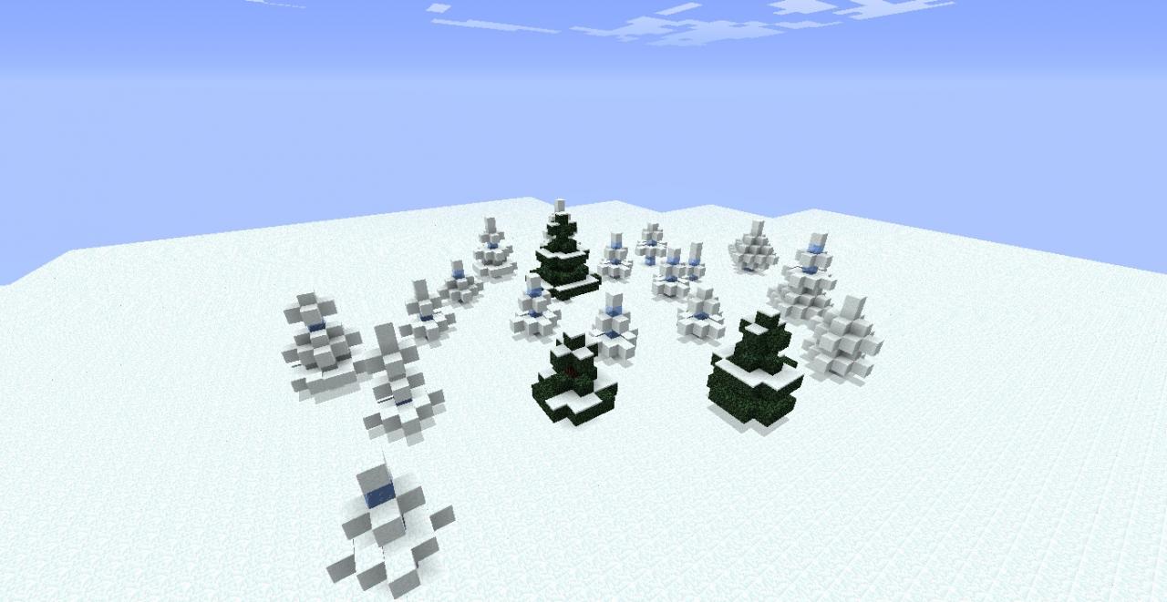 Frozen Land Minecraft Map