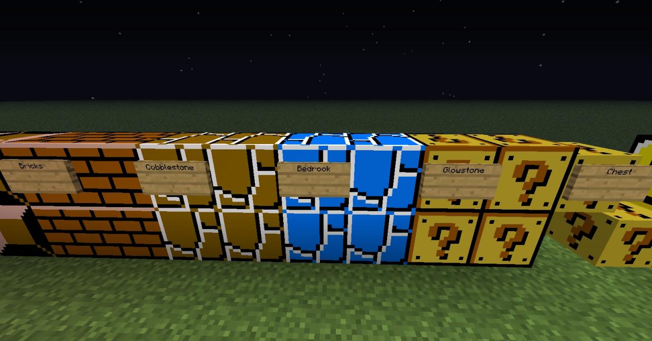 The Mario Texture Pack Minecraft Texture Pack