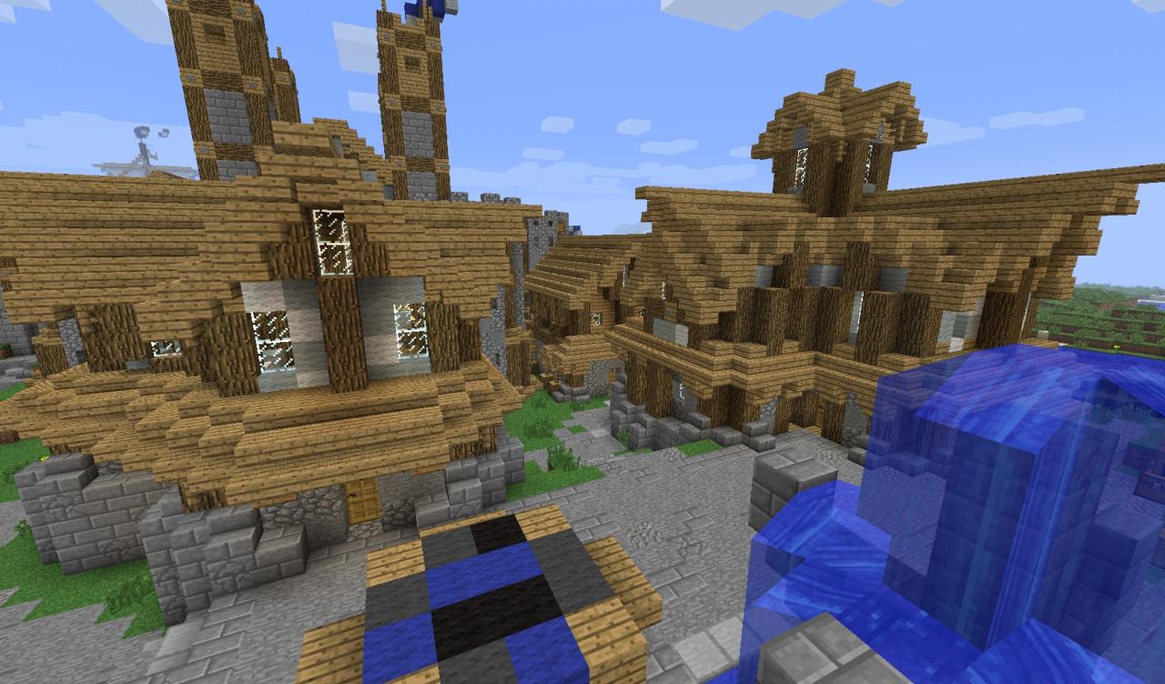 Medieval City, Breakwater Minecraft Map