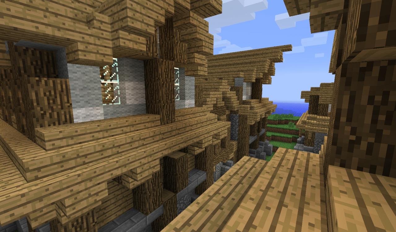 Medieval City, Breakwater Minecraft Map