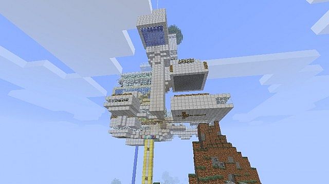 Sky Structure Project Minecraft Map