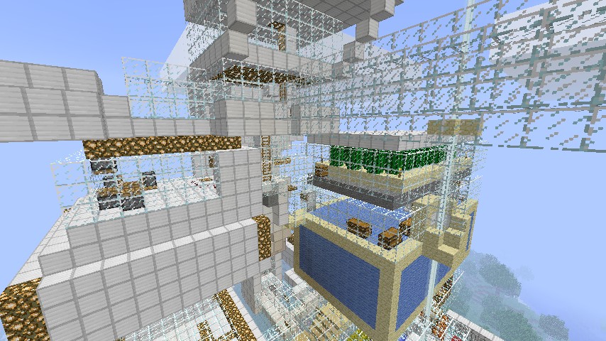 Sky Structure Project Minecraft Map