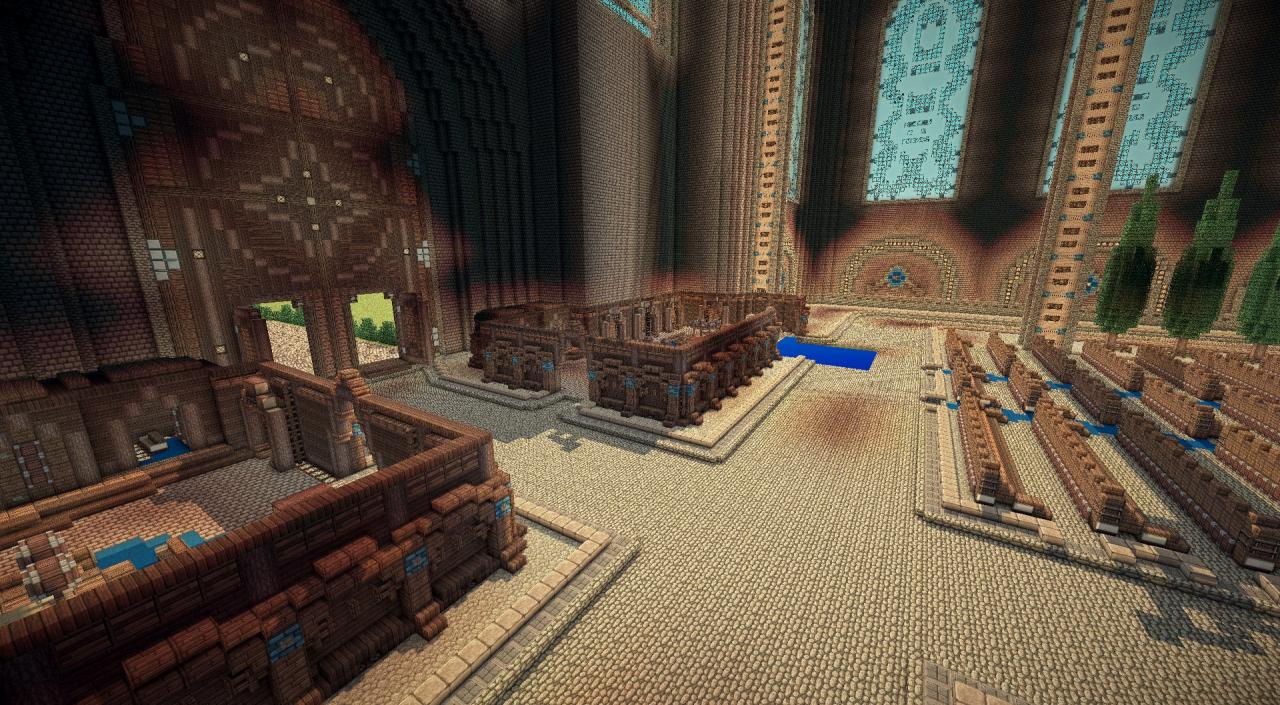 Temple of Tranquillity - Minecraft Megabuild Minecraft Map