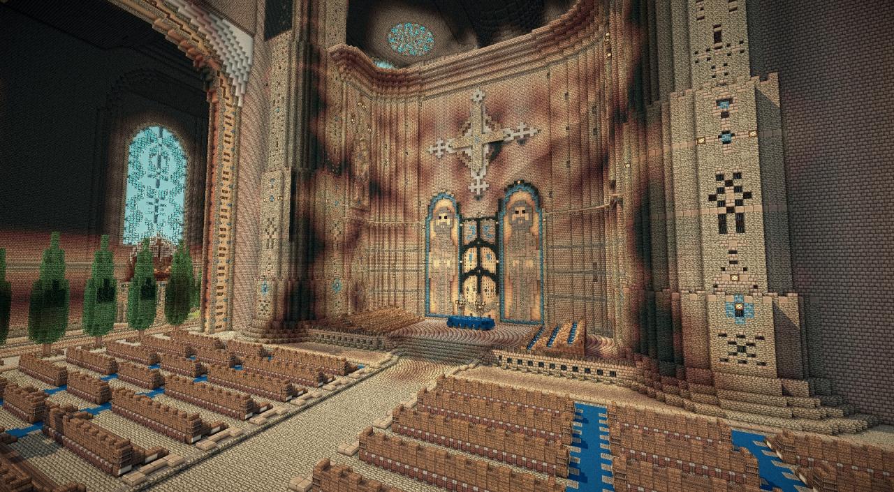 Temple of Tranquillity - Minecraft Megabuild Minecraft Map