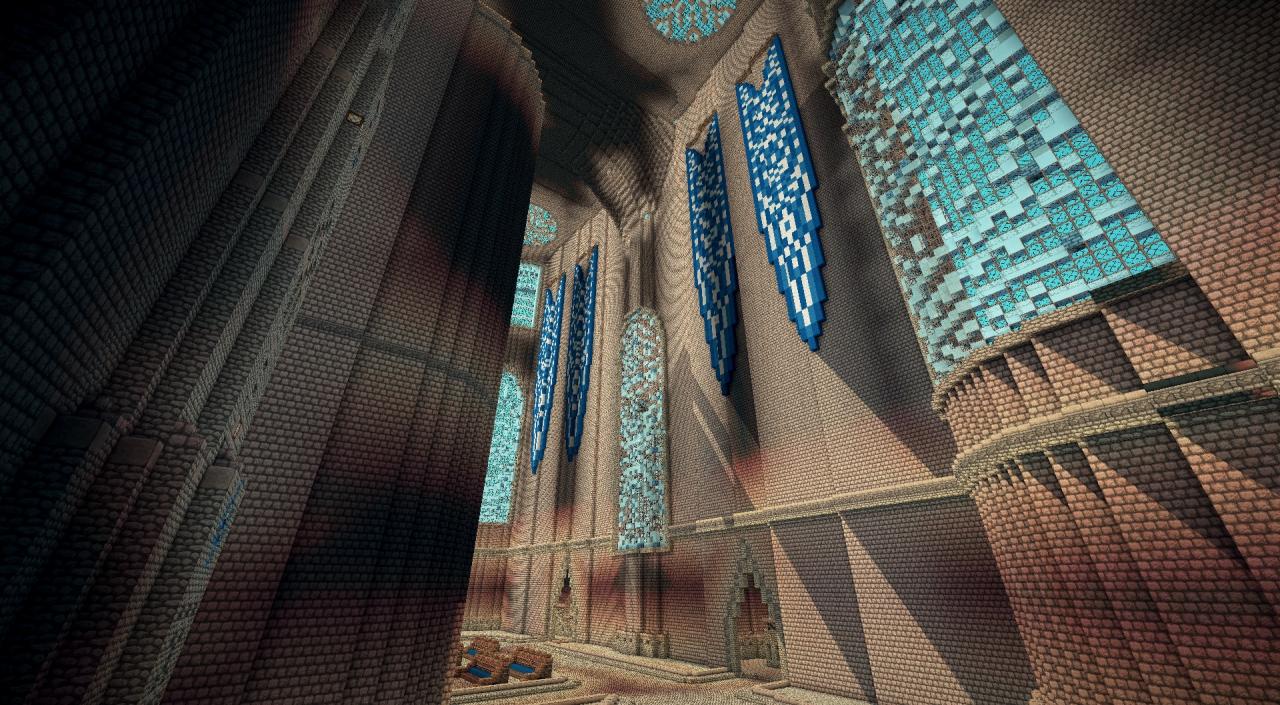Temple of Tranquillity - Minecraft Megabuild Minecraft Map
