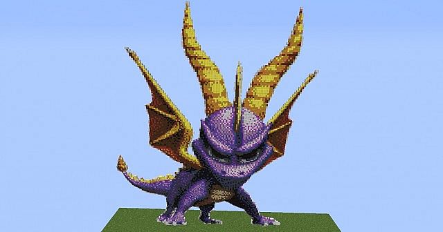 Spyro the dragon Minecraft Map