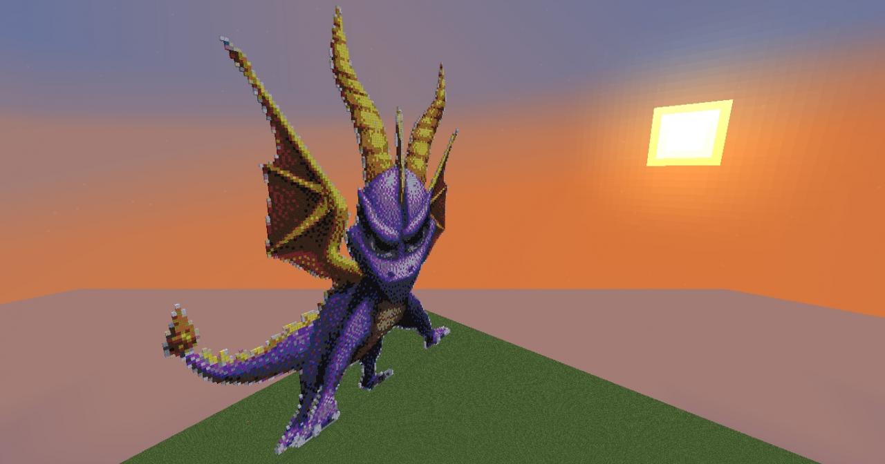 Spyro the dragon Minecraft Map