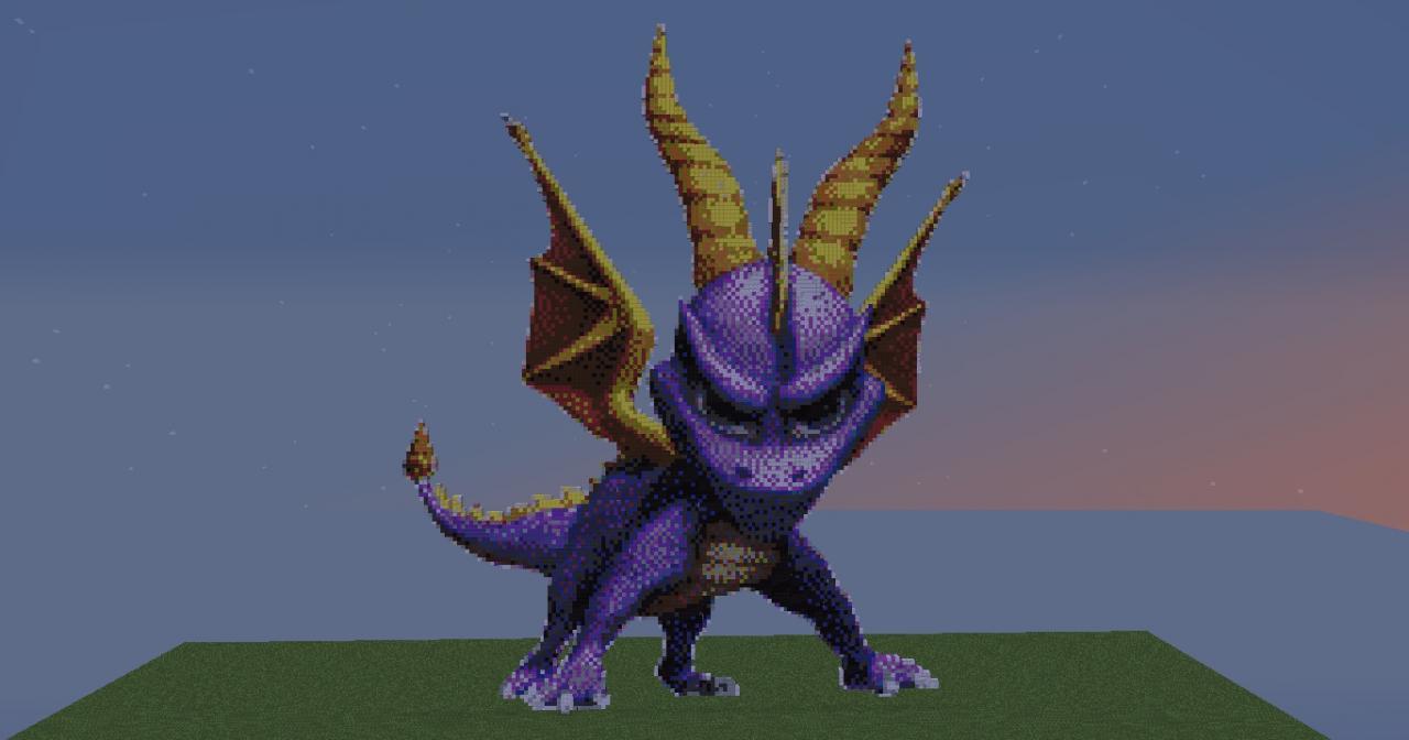 Spyro the dragon Minecraft Map