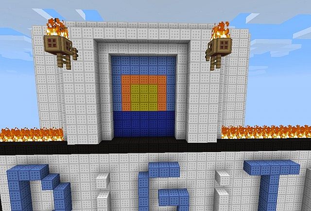 Digital Clock Day\Night Detector Minecraft Map