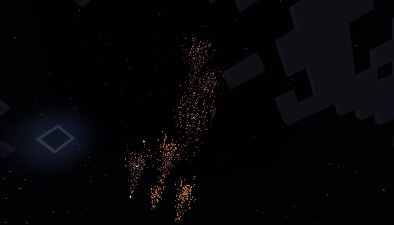 Firework Show First ever 'Firework Rail Show' Minecraft Map